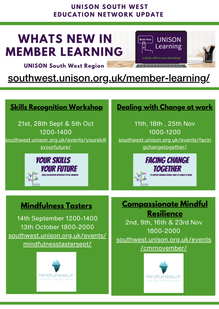 Member Learning - UNISON South West