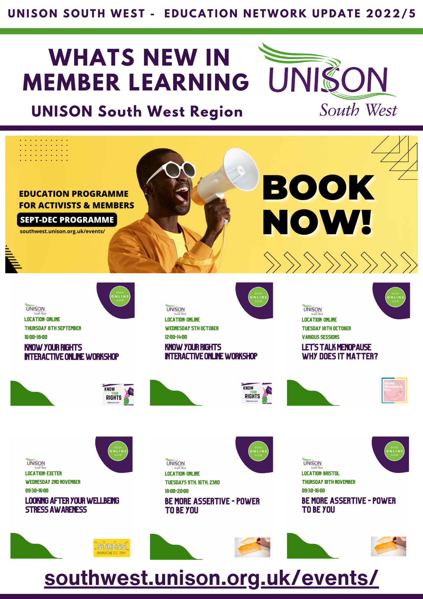 Member Learning - UNISON South West