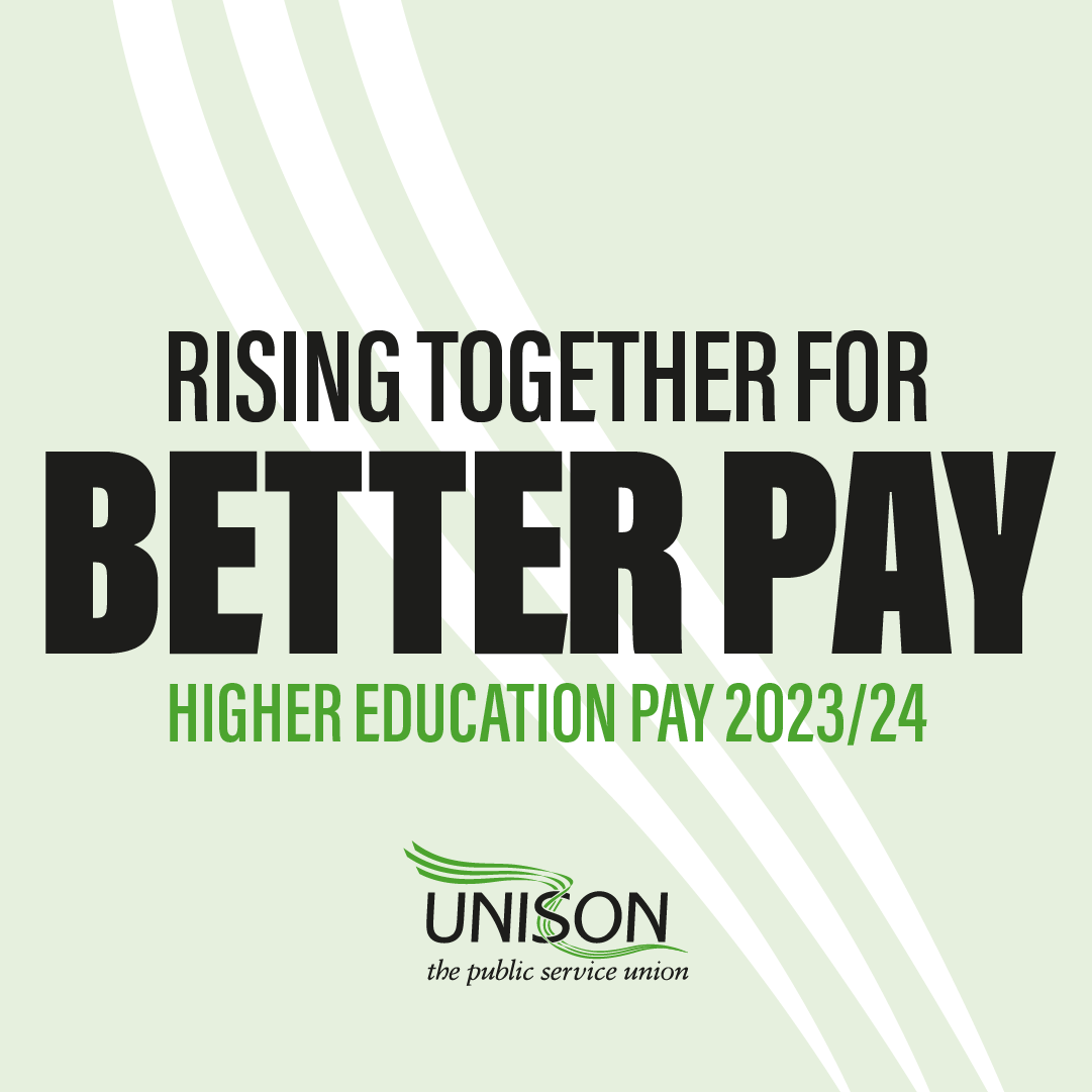 An update on Higher Education Pay - UNISON South West