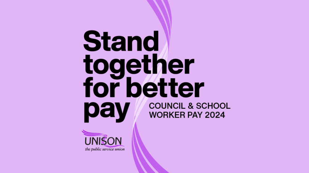 NJC Pay 2024: It's time for better pay - UNISON South West