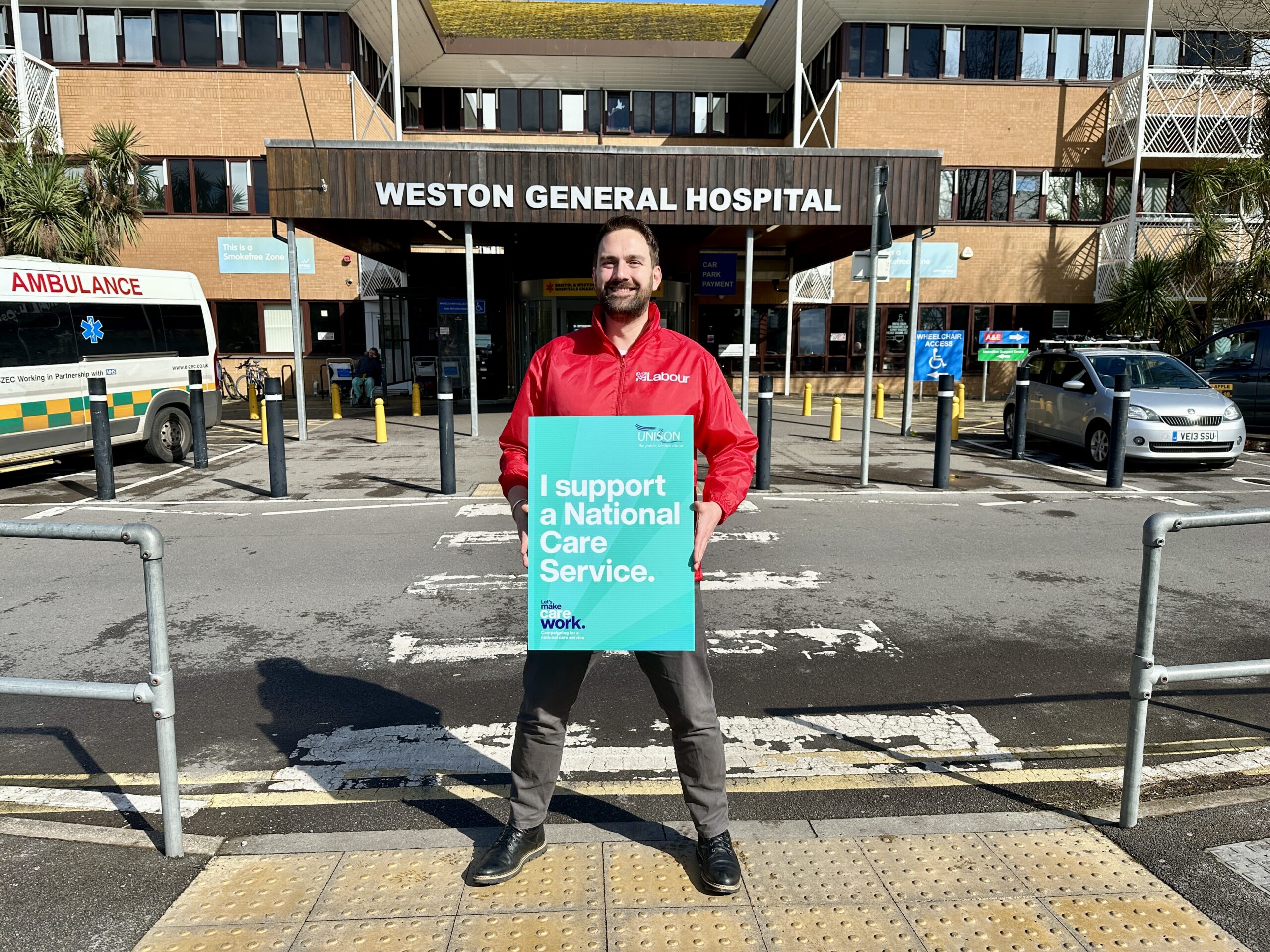 Dan Aldridge supports UNISON's national care service campaign - UNISON ...