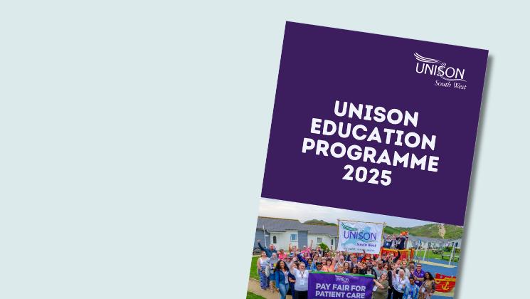 Activist education programme for 2025 launched by UNISON South West ...