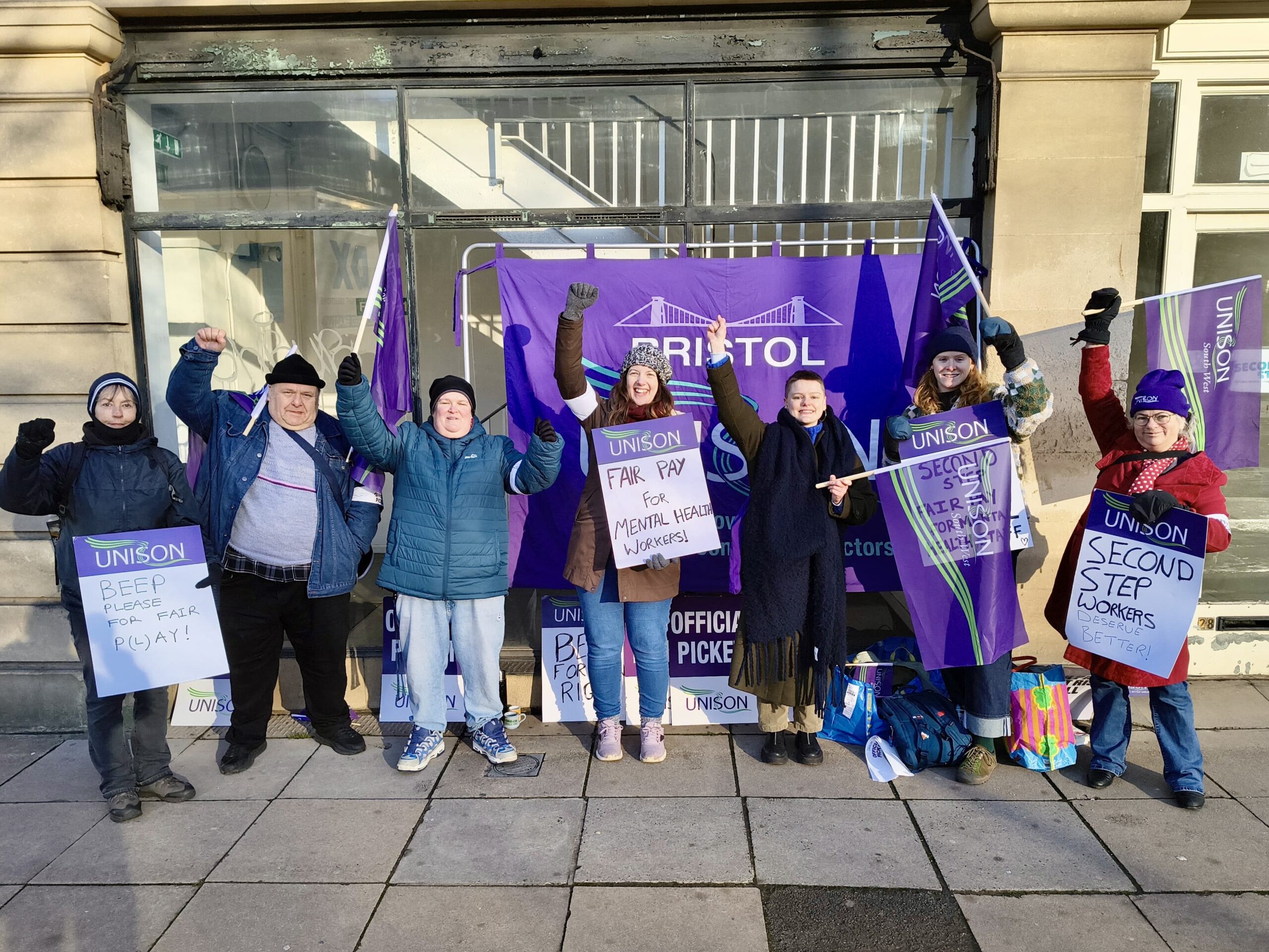 Second Step mental health workers appeal for strike fund support ...